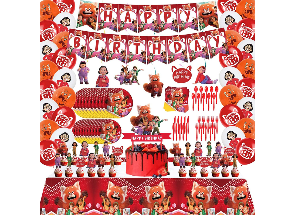 Turning Red Party Supplies: Top 5 To Spruce Up Your Red Party