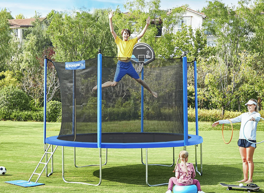 Get the Bounce: 5 Best Basketball Hoops for Trampoline