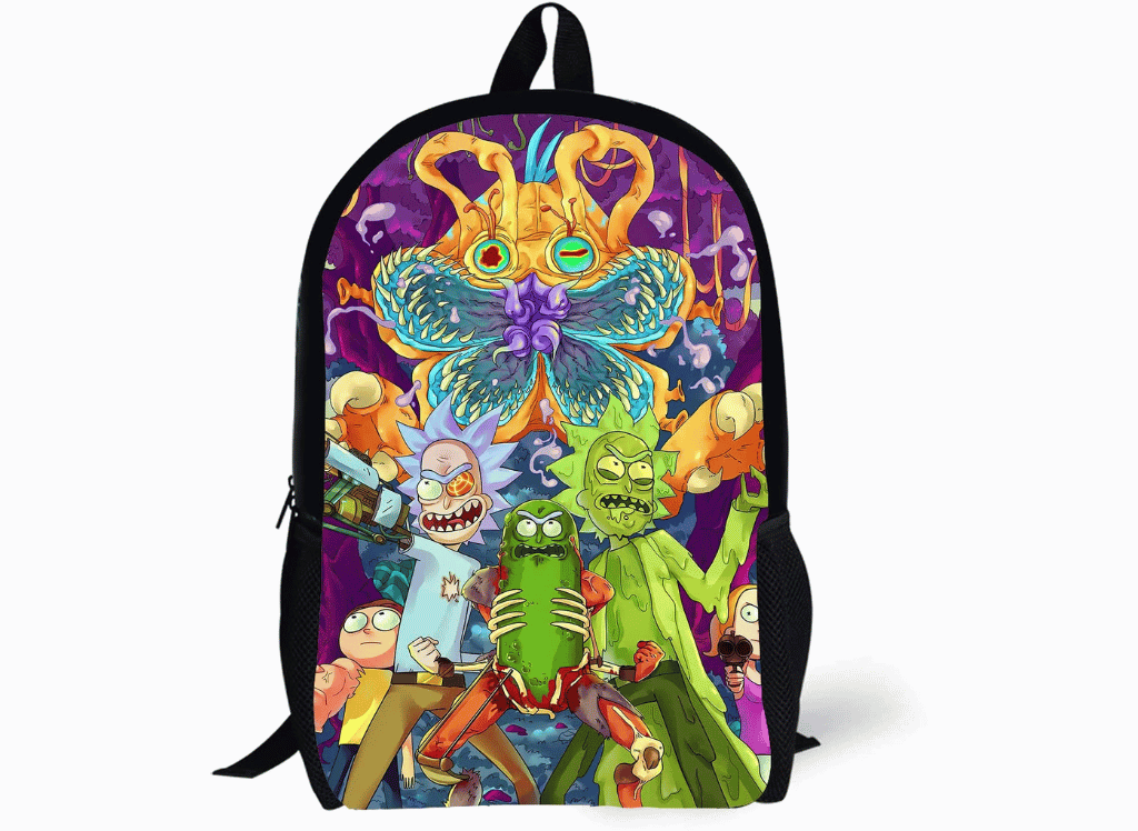 Discovering the 4 Coolest & Most Stylish Rick and Morty Backpack Money ...