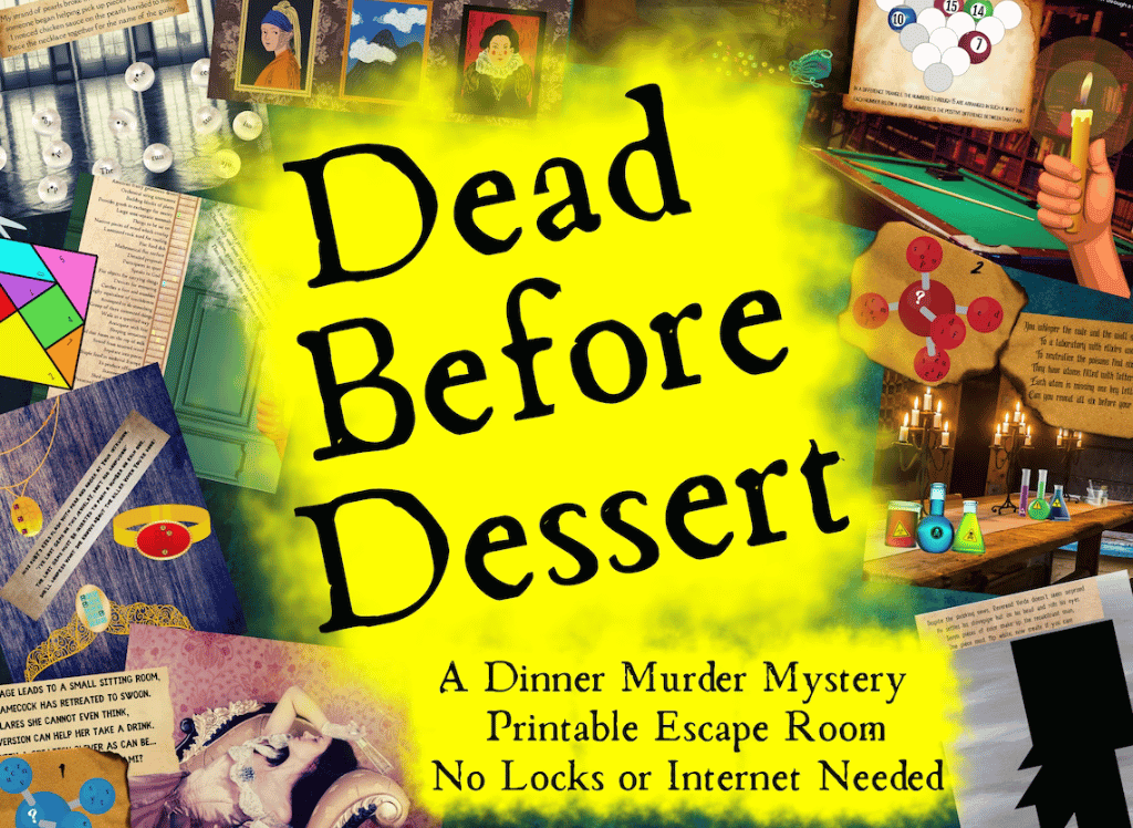 12 Essential Décor and Games for a Killer Murder Mystery Party!