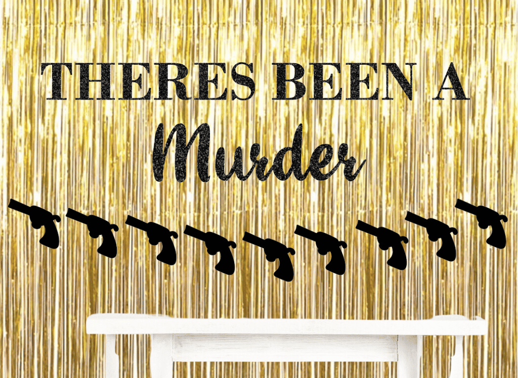 12 Essential Décor and Games for a Killer Murder Mystery Party!