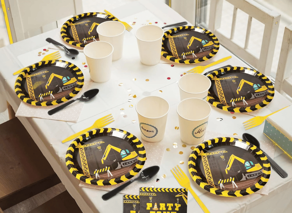 7 Key Pieces for Your Kid's Construction Birthday Party!