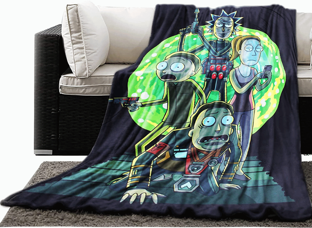 Cozy Up with the Best Rick and Morty Blanket: Top 4!