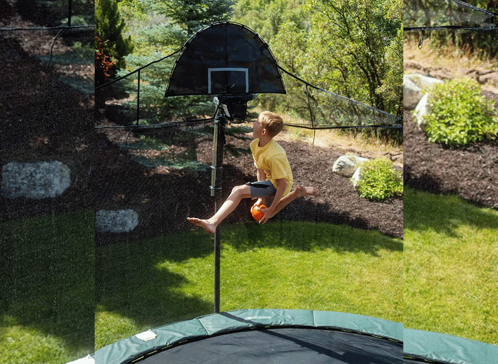 Get the Bounce: 5 Best Basketball Hoops for Trampoline